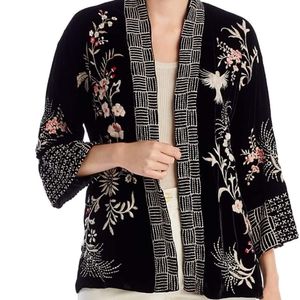 Johnny Was | Jackets & Coats | Johnny Was Valentina Velvet Kimono ...